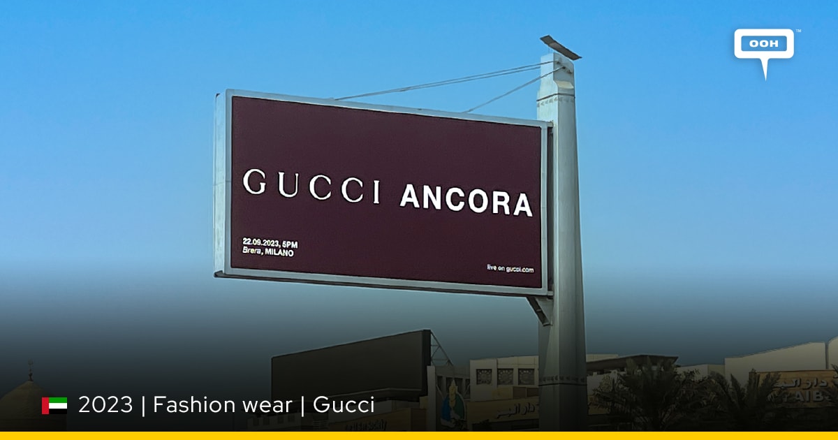 The First Appearance of Gucci Ancora S/S 24 Show Has Been Spotted on ...