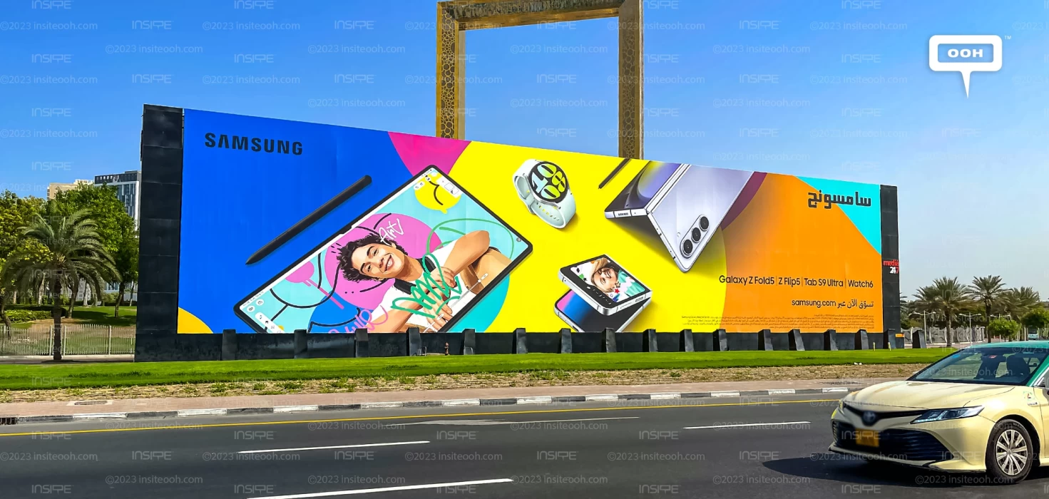 Dubai's OOH Billboards Host Samsung's Dazzling Display of Tech Marvels ...