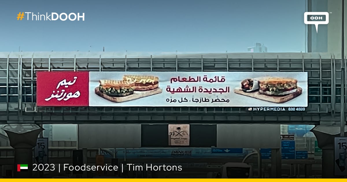 Tim Horton’s New Menu Items for More Deliciousness, Tasty New OOH ...