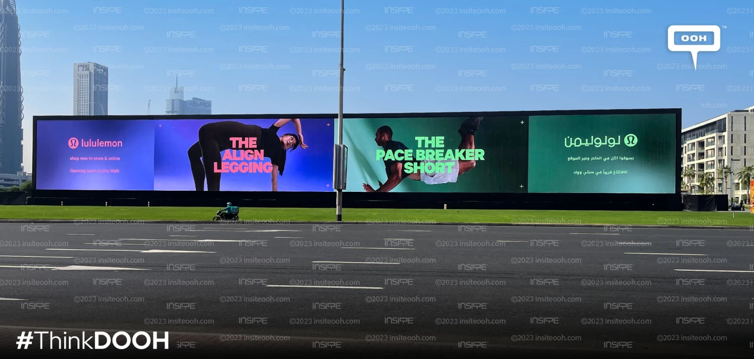 Lululemon Launches Colorful OOH Campaign in UAE to Announce New Store ...