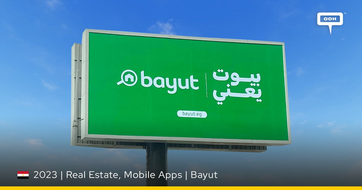 Bayut Is Your First Platform for Buying Houses, a Branding OOH on Cairo ...