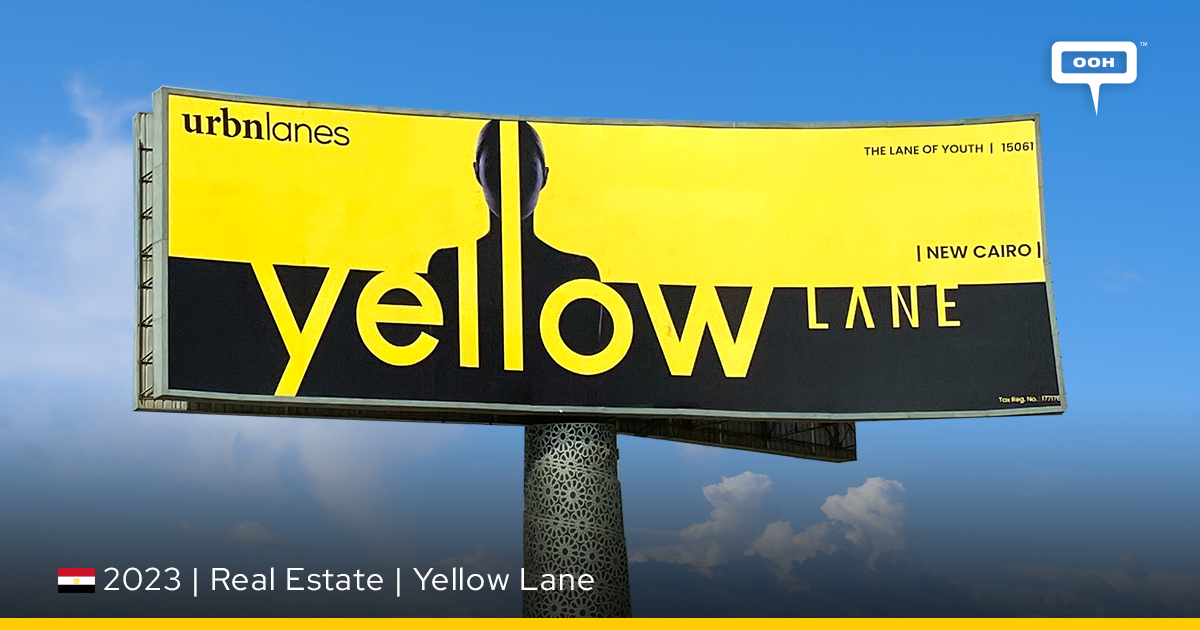 Urbnlanes Reveals the Yellow Billboards! Yellow Lane Project on OOH ...