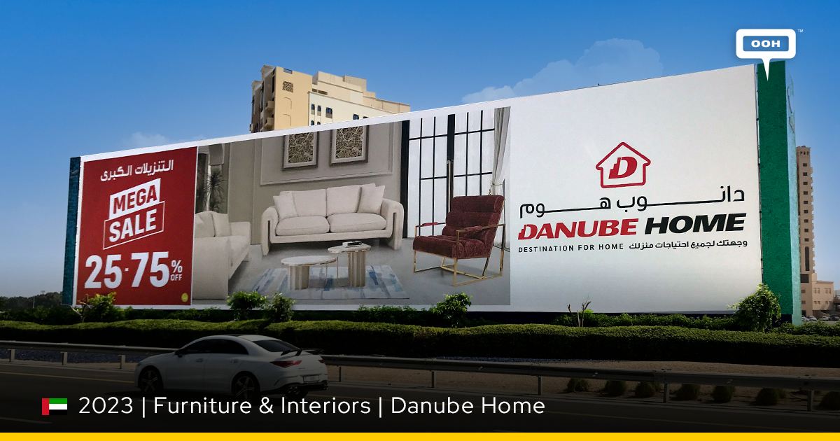 Danube Home's Epic Mega Sales Take Over UAE's Out-of-Home Billboards ...