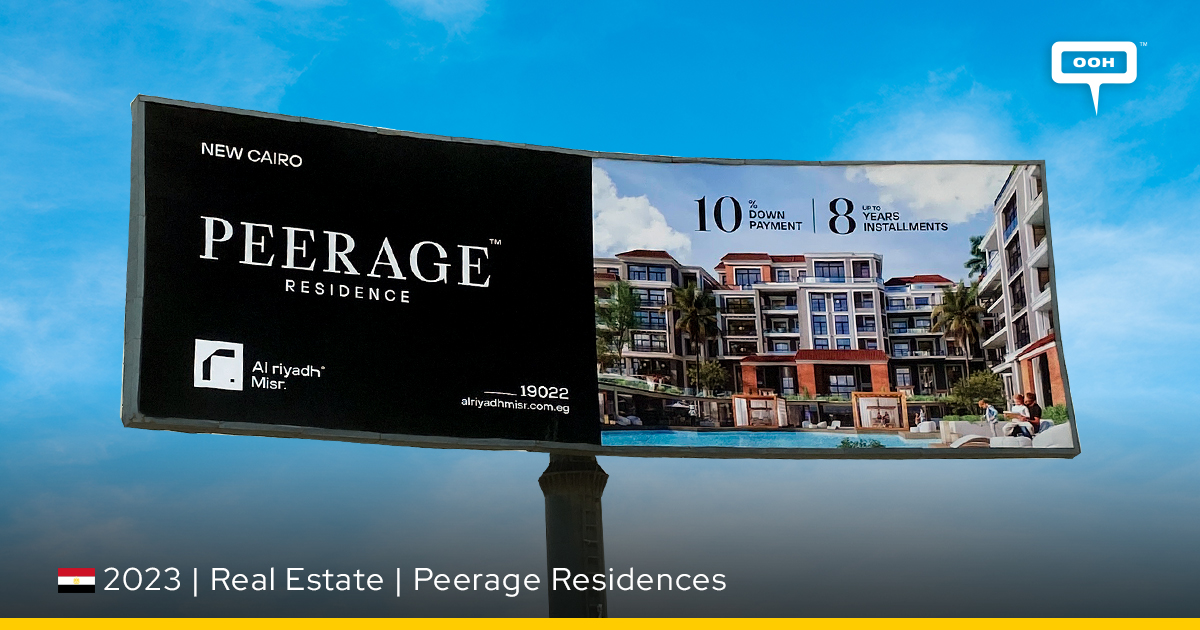 Peerage Residences in New Cairo with Easy Payment Conditions - INSITE OOH Media Platform