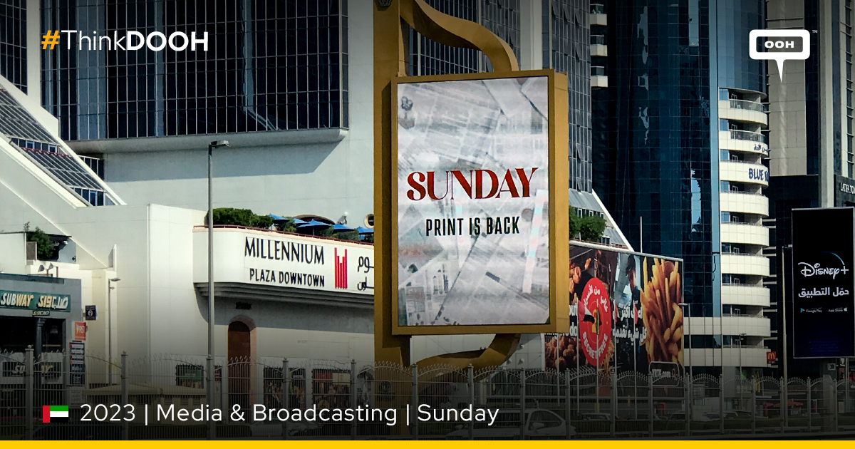 Missing the Printed Newspaper? a OOH Teaser Campaign for the Upcoming Papers - INSITE OOH Media ...