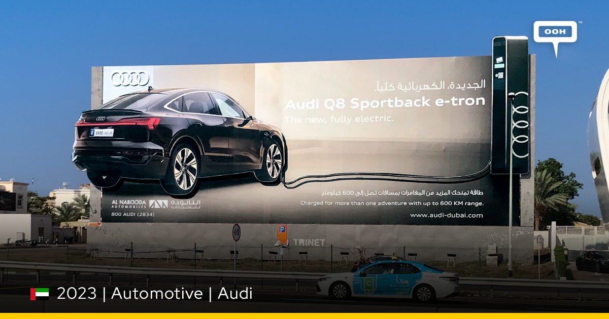 Audi Redefines Your Driving Experience on UAE’s OOH Billboards - INSITE ...