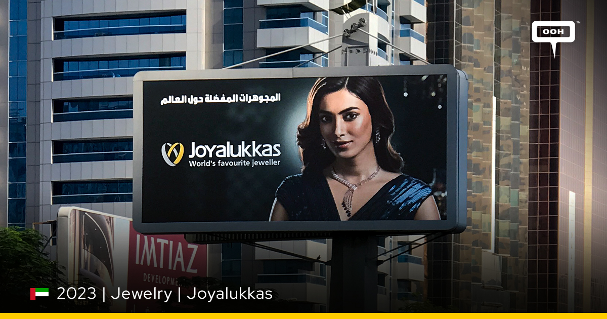 Joyalukkas Enchants UAE's OOH Billboards with an Irresistible New Campaign - INSITE OOH Media ...