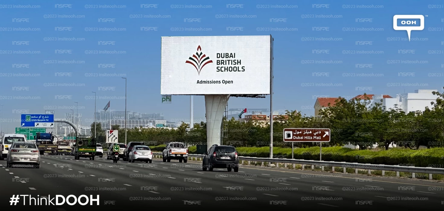 Dubai's DOOH Announces, Dubai British School’s Admission Window is Now ...