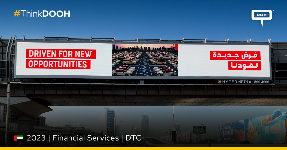 Dubai Taxi Company DOOH in Dubai Offering Limited Time Opportunity ...