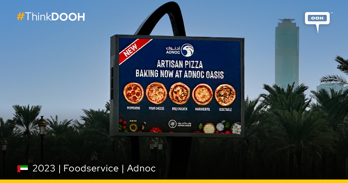 Adnoc Oasis Now Offers Artisan Pizza, Fresh from the Oven on OOH ...