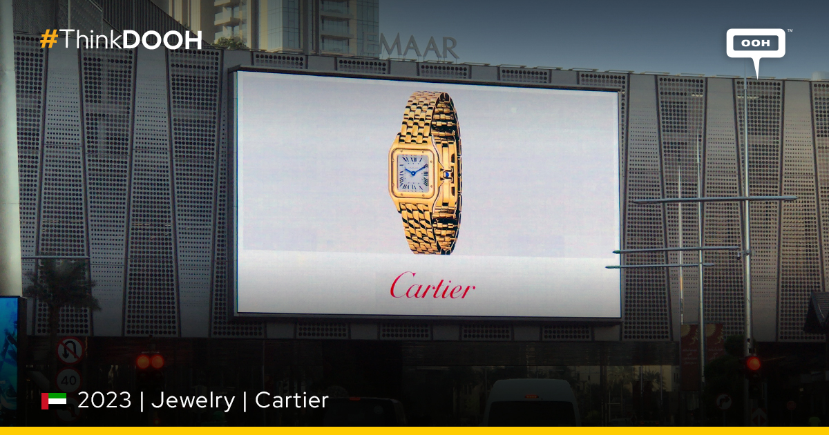 Cartier Proportions: Exude Elegance in Every Detail, Dubai’s DOOH ...