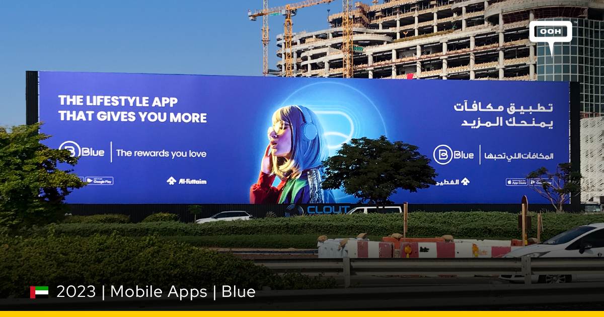 Dubai Welcomes the First OOH Presence a Prominent Lifestyle App ‘Blue’ - INSITE OOH Media Platform