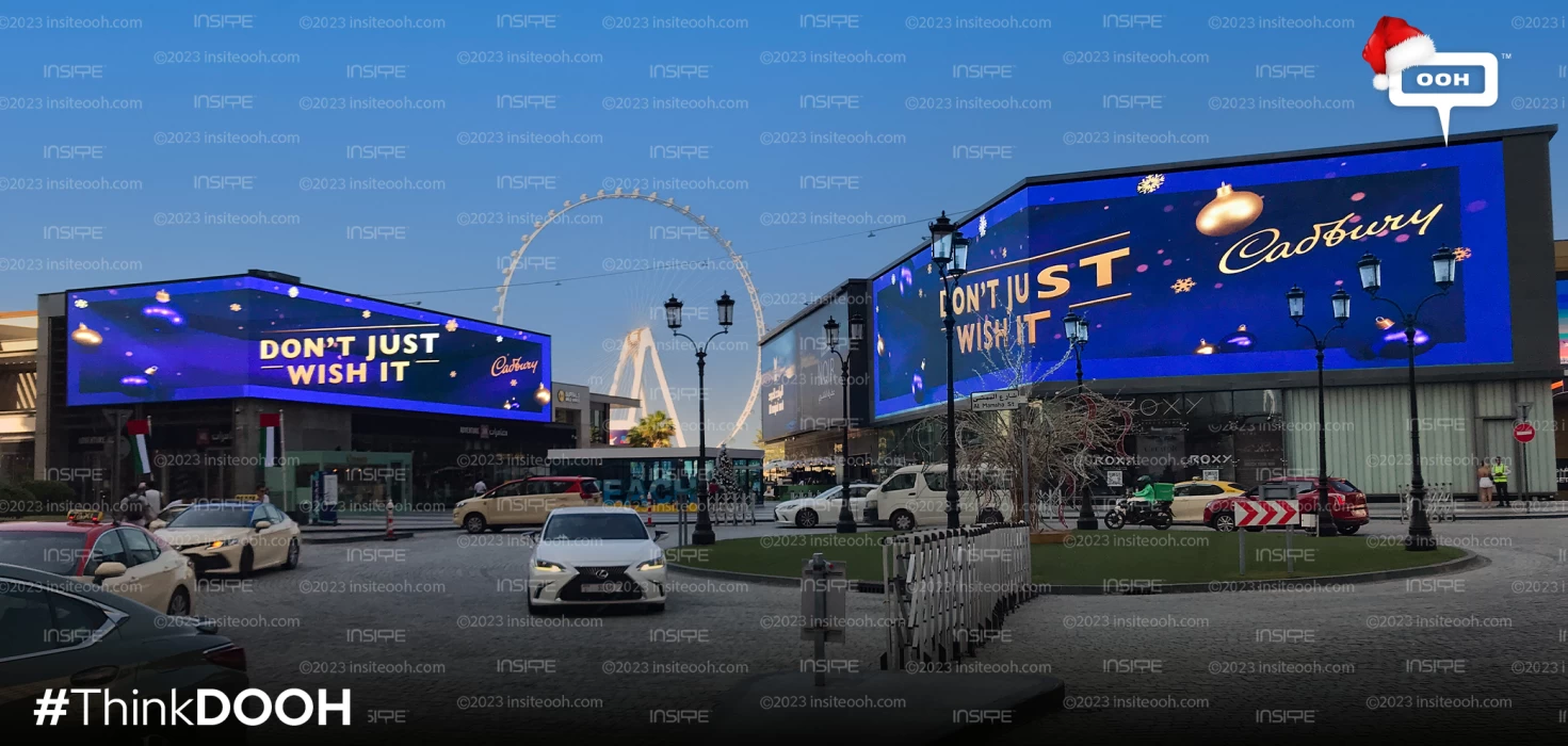 Cadbury Miniatures Take Over UAE DOOH with Four Irresistible Flavors ...