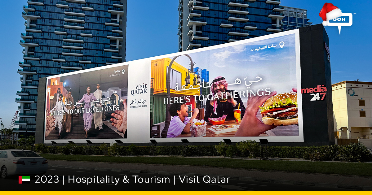 Visit Qatar Spread Love Across Dubai With a Heartfelt Outdoor Campaign ...