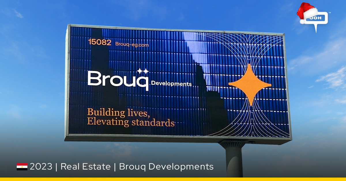 Elevating Standards with Brouq Developments on Out-of-Home Billboards - INSITE OOH Media Platform
