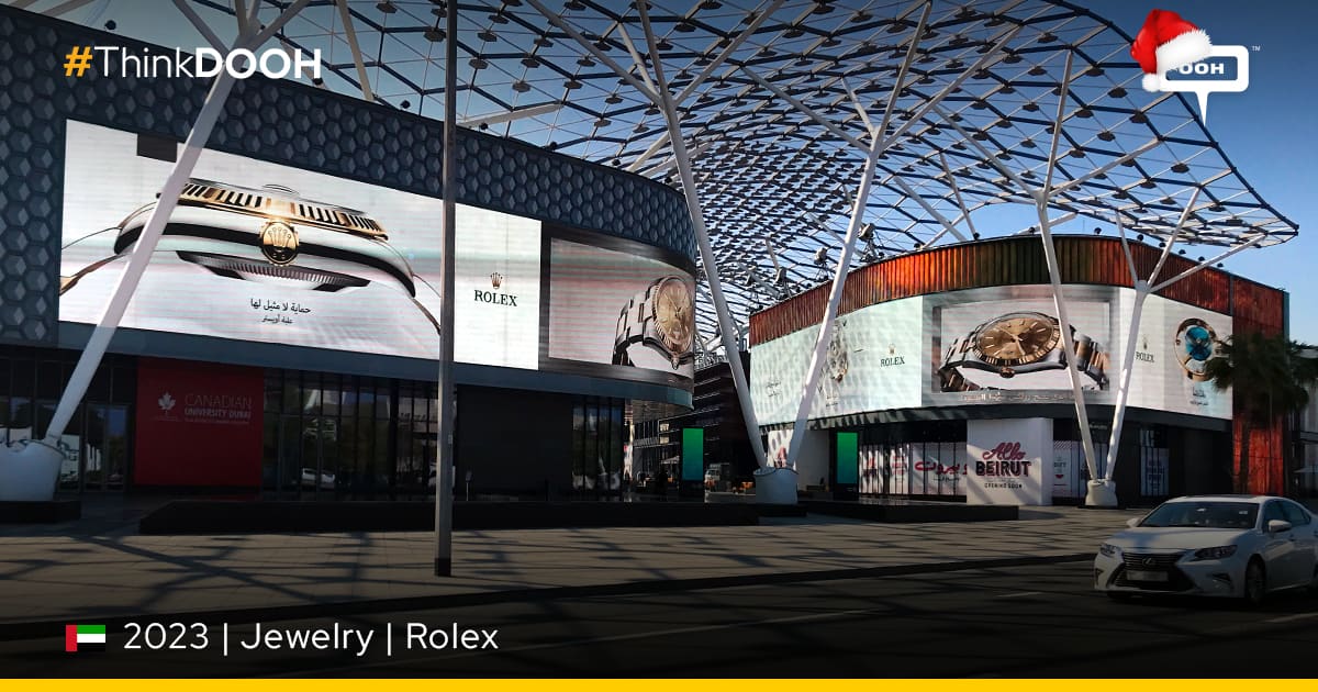 Rolex's Unparalleled Oyster Case Protection Shines on UAE's Billboards ...