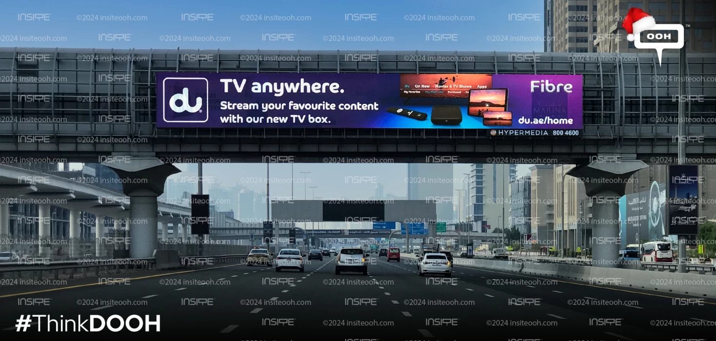Your TV is 1 Box Away! Streaming TV by du Is on OOH Now - INSITE OOH ...