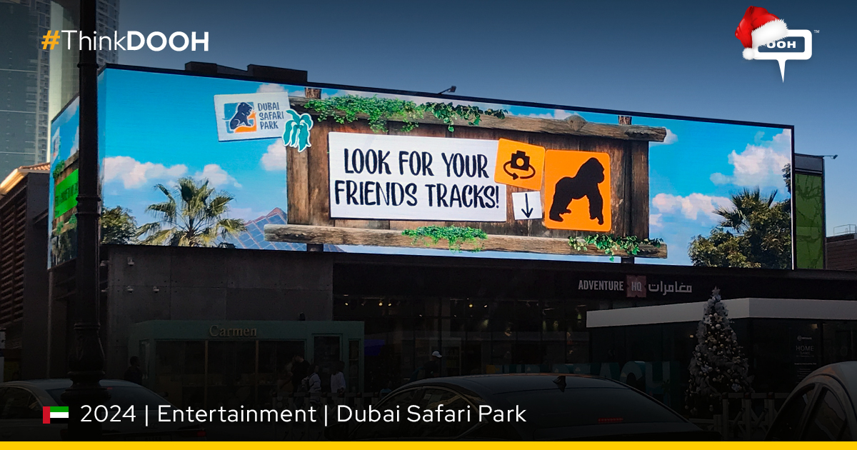 Dubai's OOH to Invite You to Live the Exciting Wildlife at Dubai Safari Park - INSITE OOH Media ...
