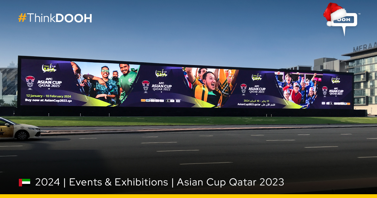 Asian Cup Qatar 2023 on UAE's Roads with the Slogan “Hayya Asia ...