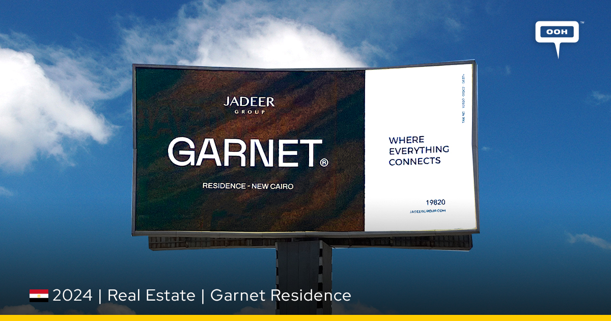 Jadeer Group's Garnet to Visit New Cairo to Connect Everything on Billboards - INSITE OOH Media ...