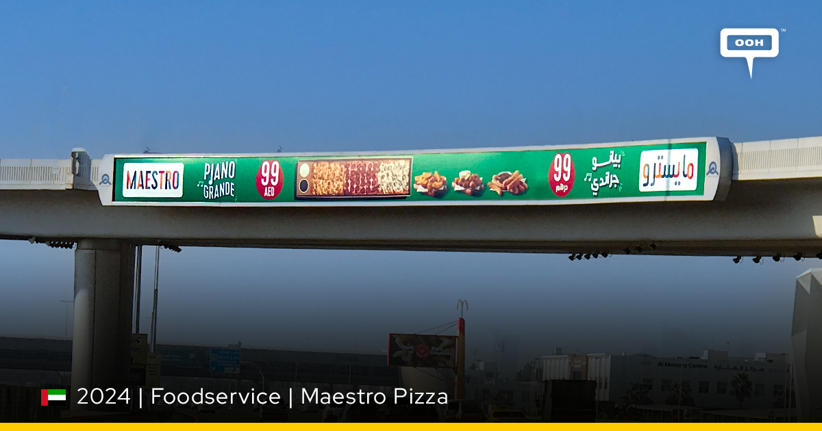 Maestro Pizza's Outdoor Campaign, A Masterpiece of Flavor - INSITE OOH ...