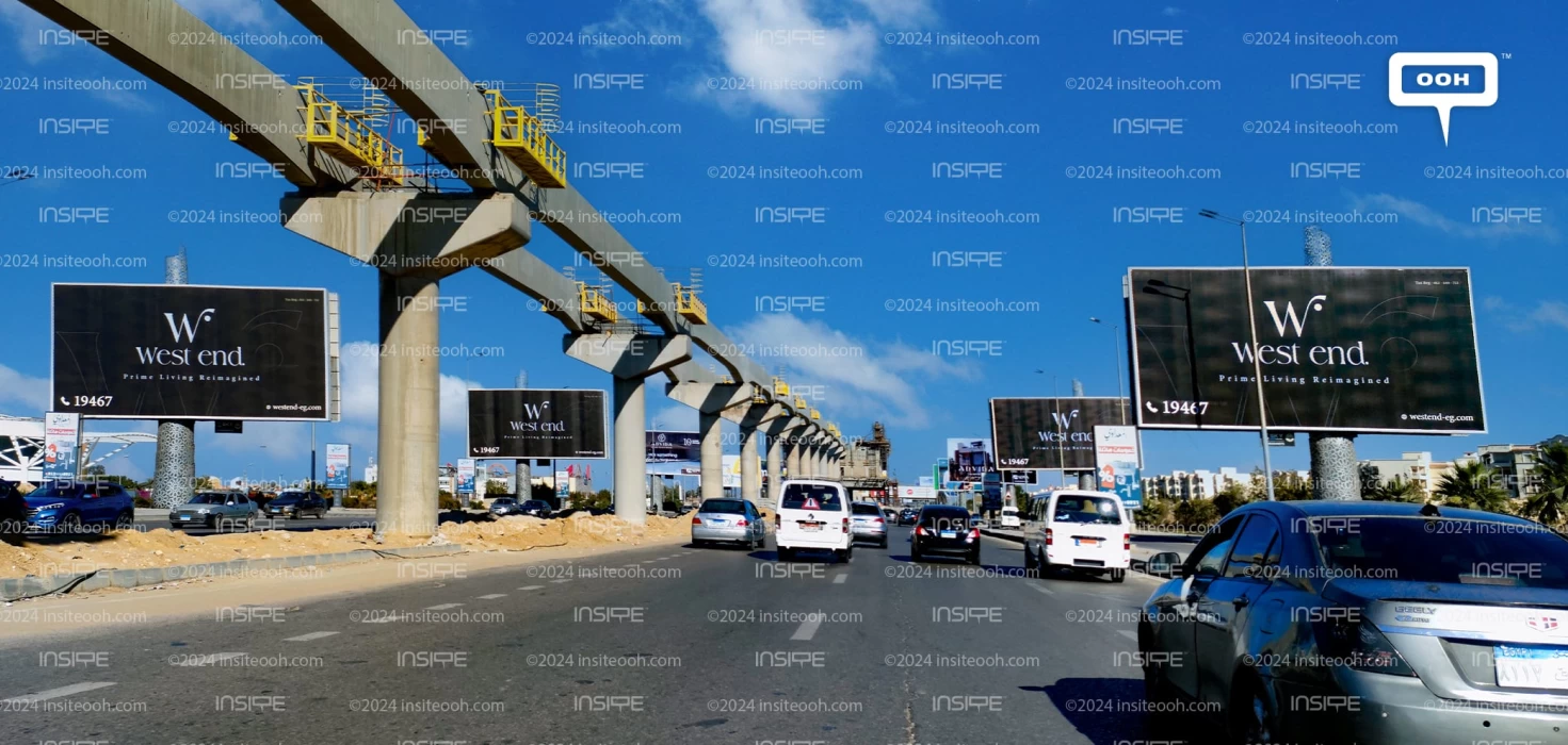 Redefining Luxury, West End's New OOH Campaign Takes on Cairo - INSITE OOH Media Platform