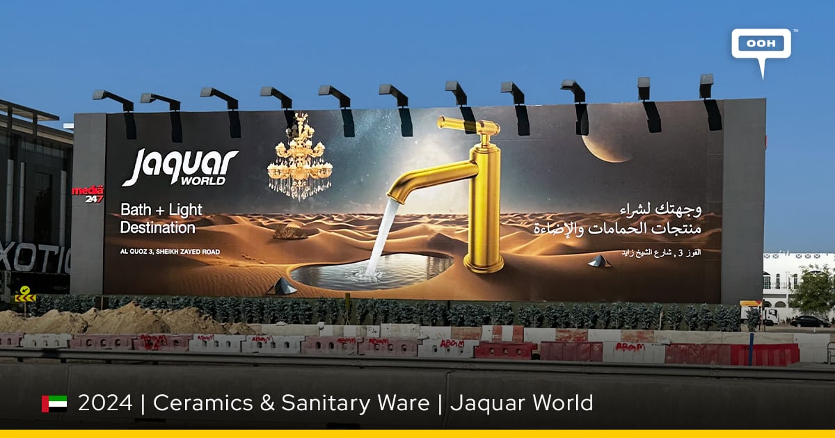 Jaquar's Outdoor Campaign to Fascinate with Exquisite Bathroom ...
