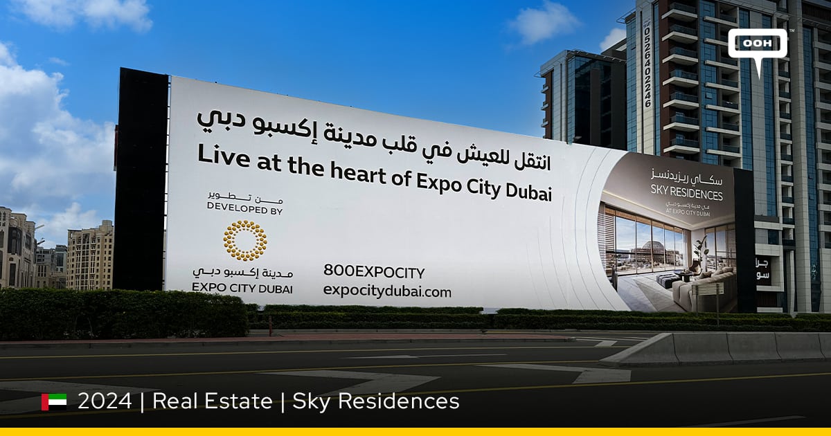 Expo City Dubai's D/OOH Campaign Encouraging Moving Out to Its ...