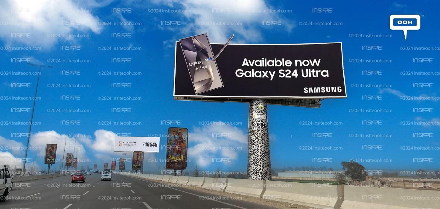 Eye-grabbing Creative OOH Campaign by Samsung Across Cairo for the ...