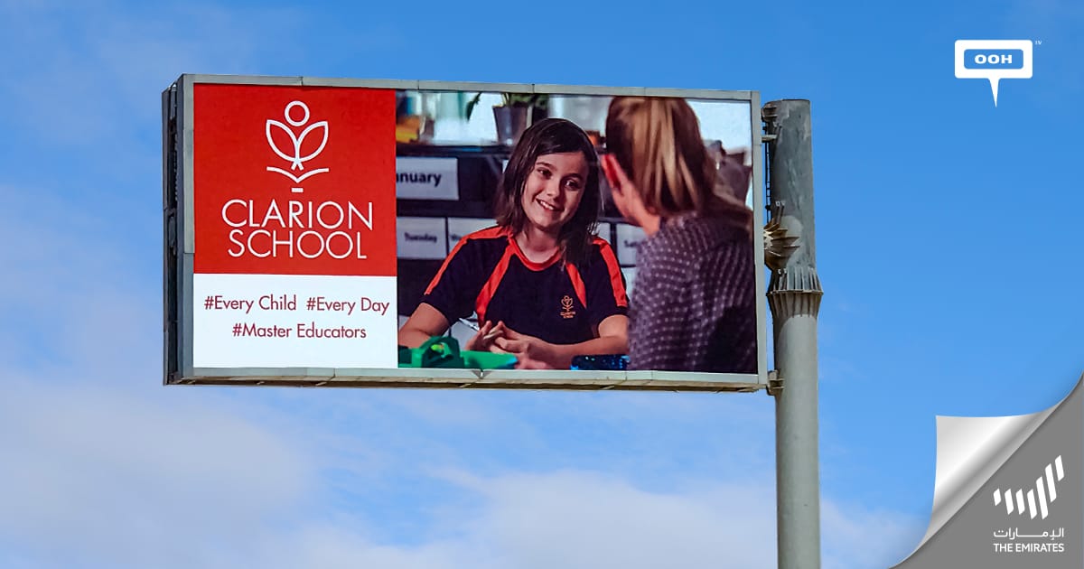 Clarion School seizes the back-to-school season with an OOH campaign ...