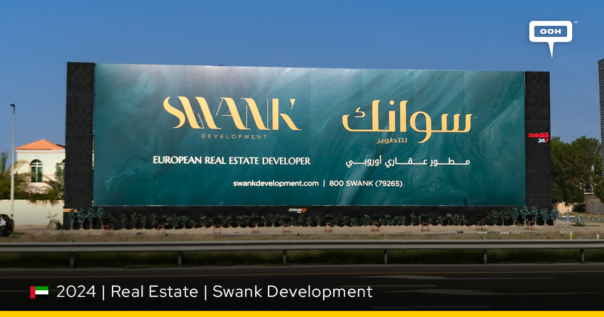 Swank Development European Luxury Meets Dubai Scenery in Bold Billboard Campaign - INSITE OOH ...