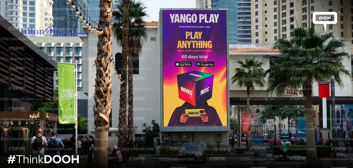 Entertainment is One Step Away, Yango Play's Latest OOH in Dubai ...