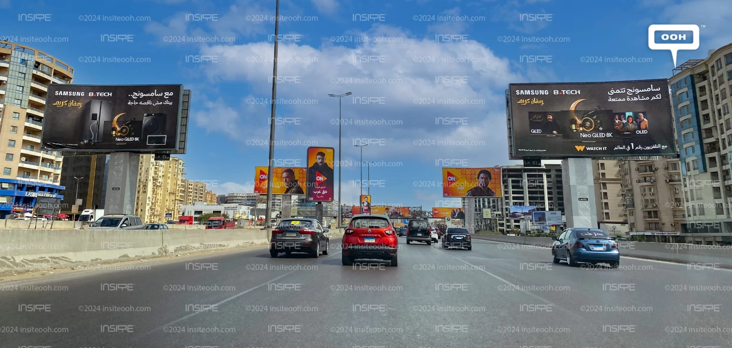 Discover Complete Tech Solutions in Cairo with Samsung & B.Tech's OOH Campaign - INSITE OOH ...