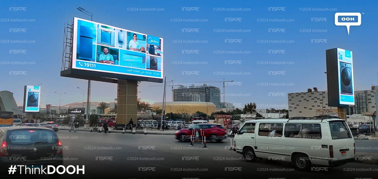 Midea’s Outdoor Campaign in Cairo Stars Beloved Mohamed Mamdouh & Aicha Ben Ahmed - INSITE OOH ...
