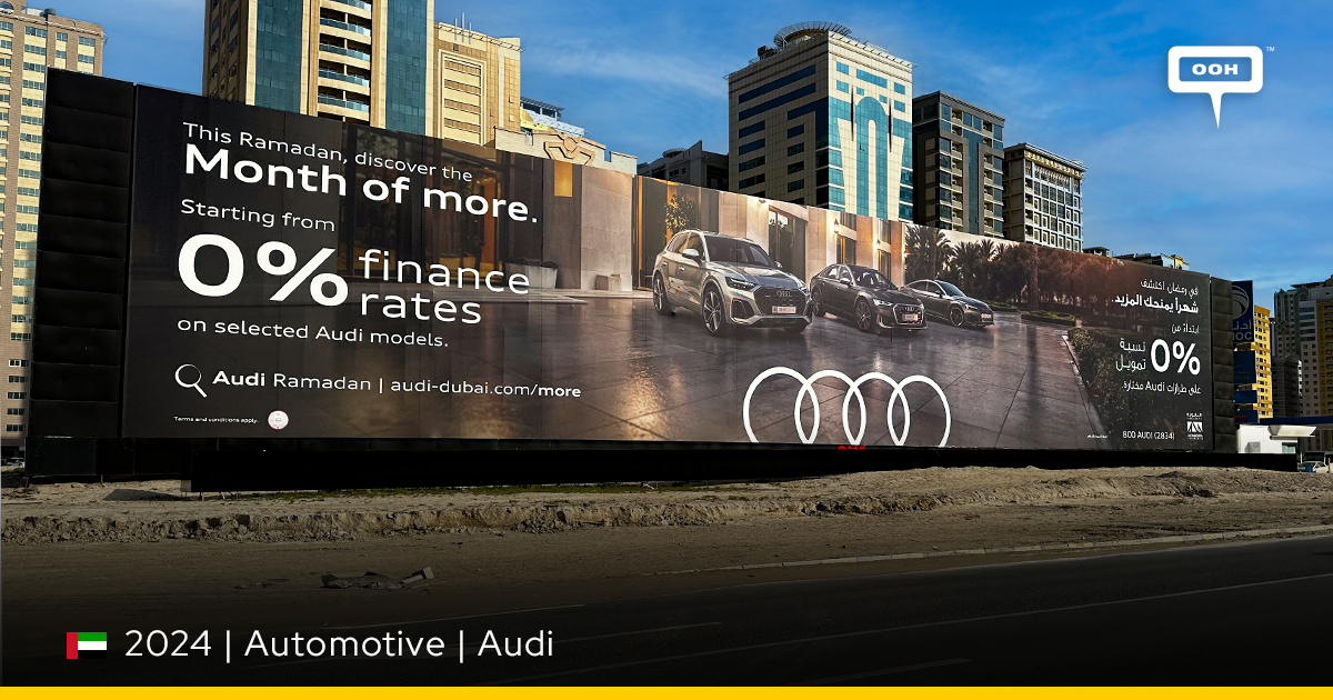 Discover the Month of More with Audi’s New Billboard Showcase Across ...