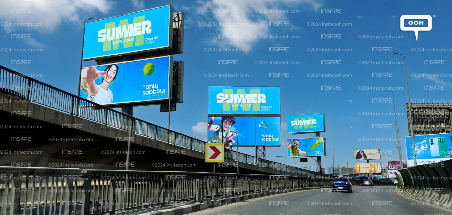 Al Ahly Sabbour's 'Summer in North Coast' Billboards Spark Magic - INSITE OOH Media Platform