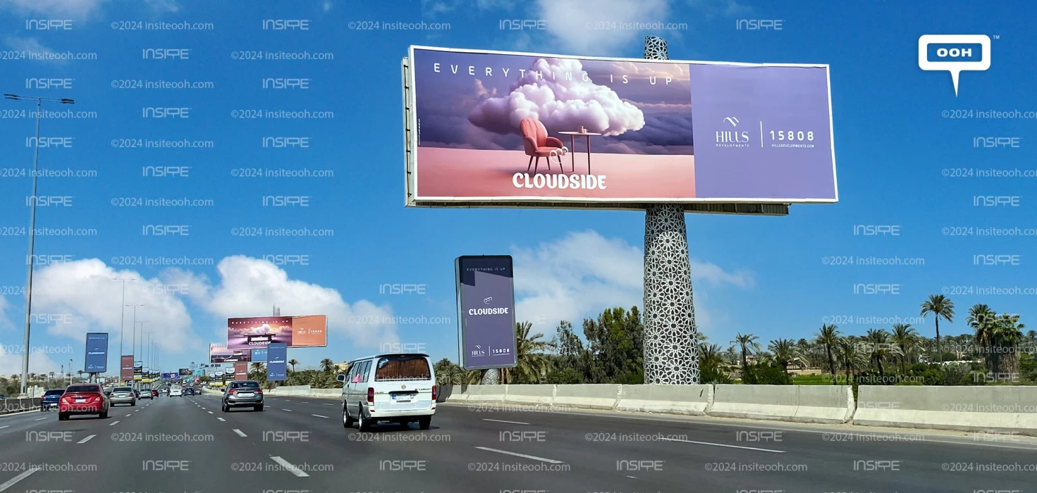 Hills Developments Bring In Cloudside on Cairo’s OOH Scene - INSITE OOH Media Platform