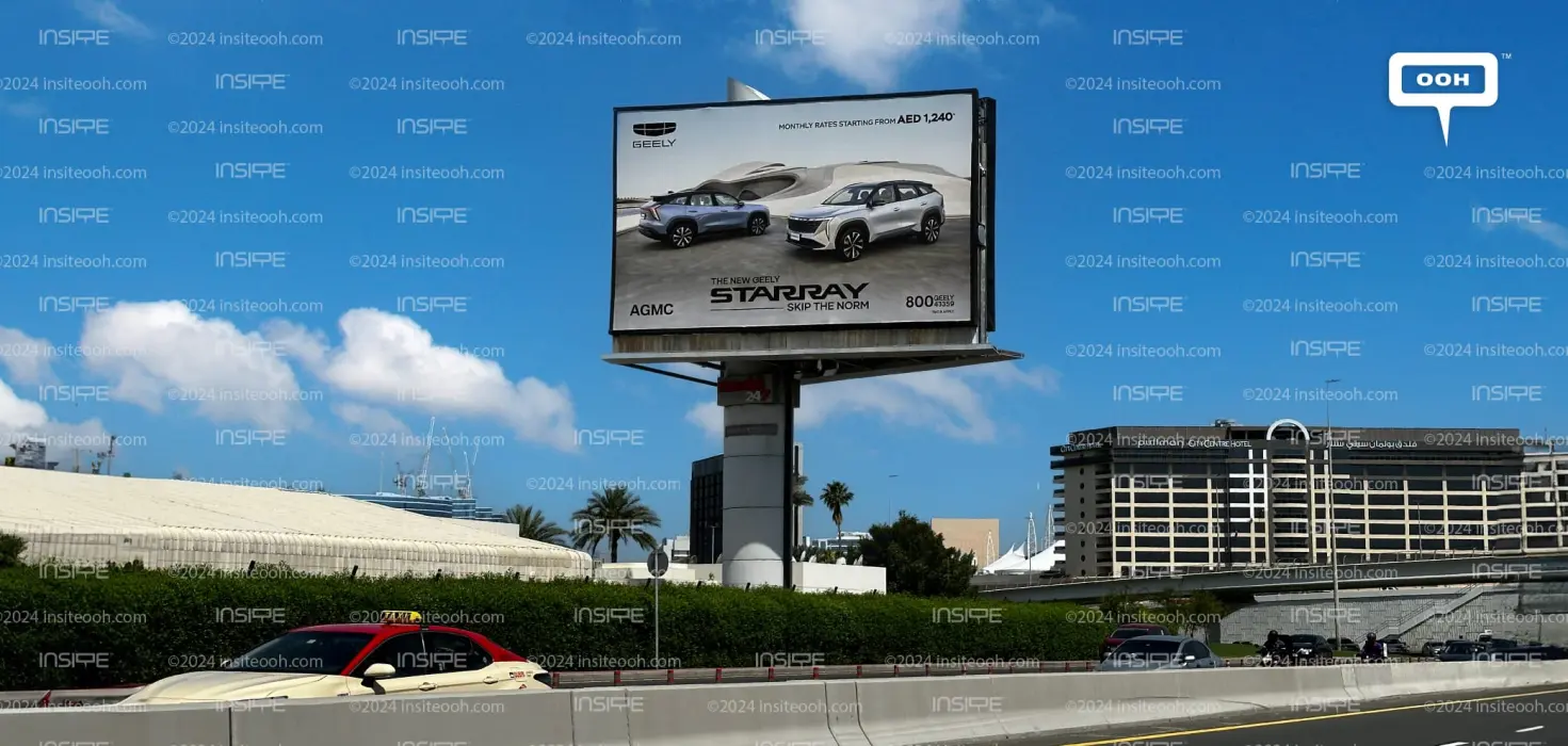 Skip The Norm with Geely's Starray on UAE's Out-of-Home Billboards ...