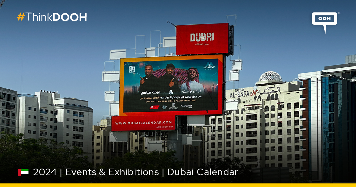 Dubai Calendar’s New OOH Announces Miami Band and Ayed Yousef's ...