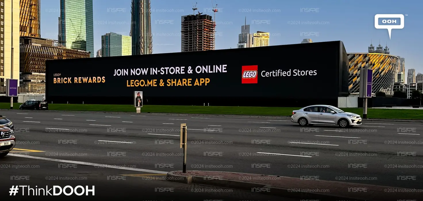 Lego’s Certified Stores Pop Up On Dubai’s DOOH Landscape with Their ...
