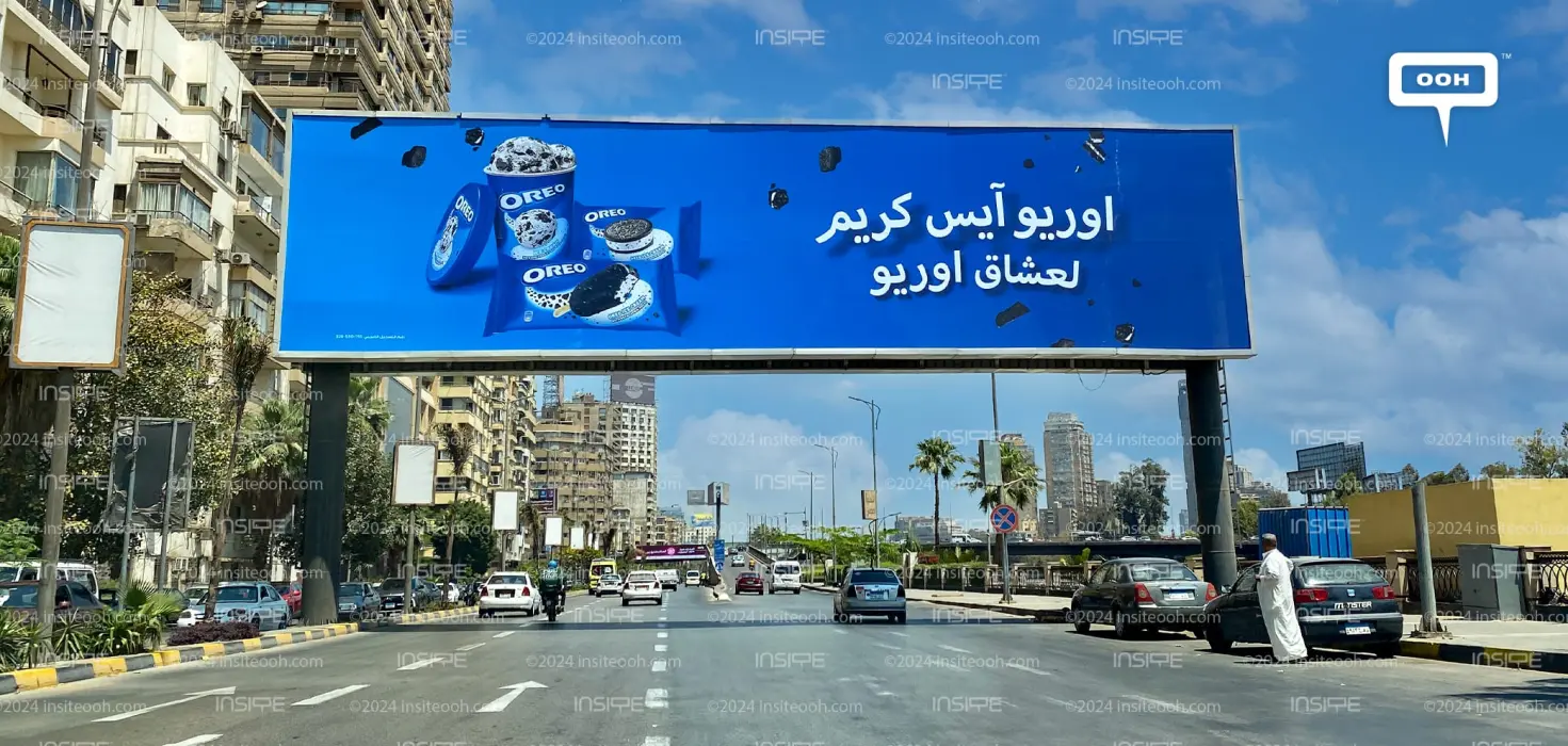 Ice Cream Snacking Just Leveled Up With Oreo on Cairo’s Billboards ...