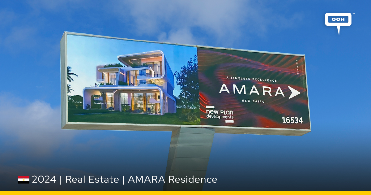 Timeless Elegance on Cairo’s Roads with AMARA Residences’ New OOH ...
