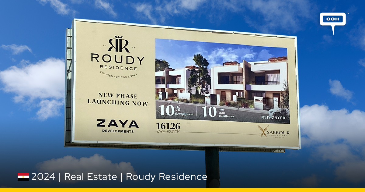 New Phase in Roudy Residence Announced by Zaya Developments' OOH - INSITE OOH Media Platform