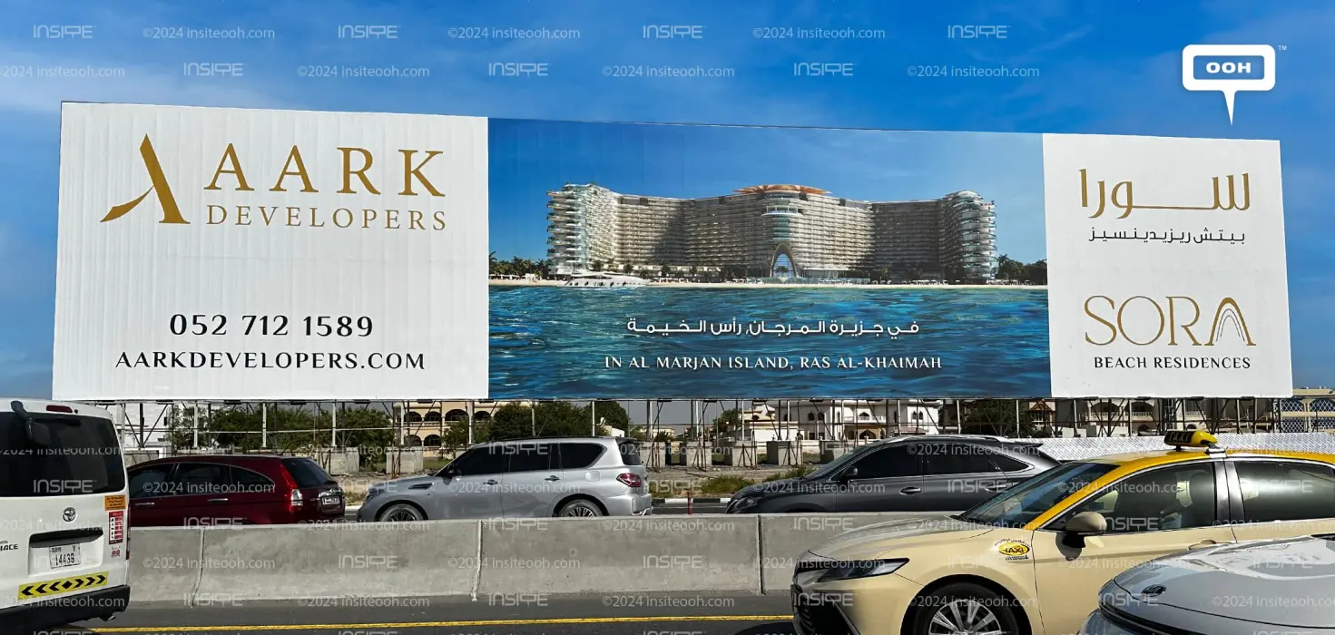 AARK Developers Unveils Paradise in Sora Beach Residences on UAE’s OOH ...