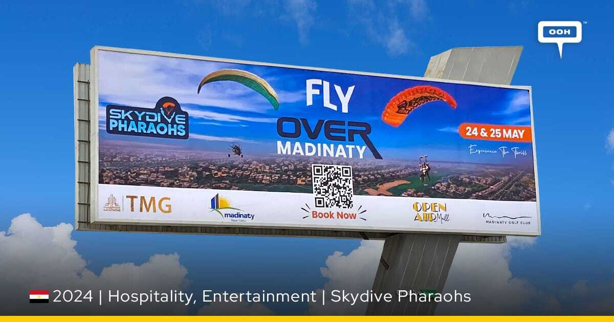 OOH Advertising Billboards to Announce the Fly Over Madinaty Event by ...
