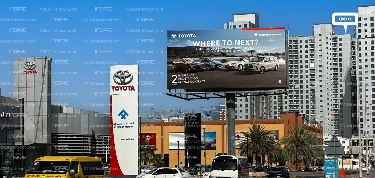 Al-Futtaim Motors Revs Up Toyota Sales in Ajman with OOH Campaign ...