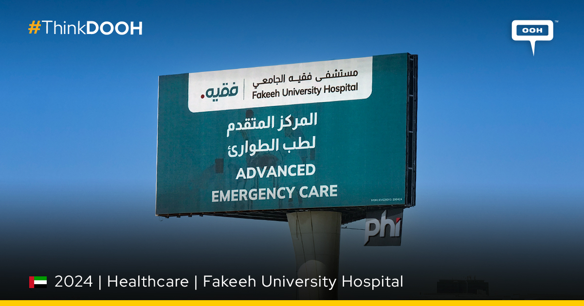 Fakeeh University Hospital to Promote Its Services on Dubai's Digital OOH - INSITE OOH Media ...