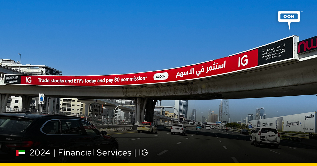 IG for Stocks Trading to Promote Its Services on UAE's Out-of-Home ...