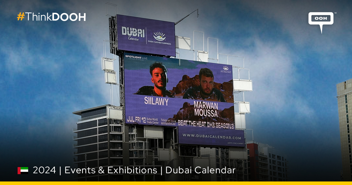 Dubai Calendar's DOOH Spotlights Muslim & Siilawy for a Dynamic Duo ...