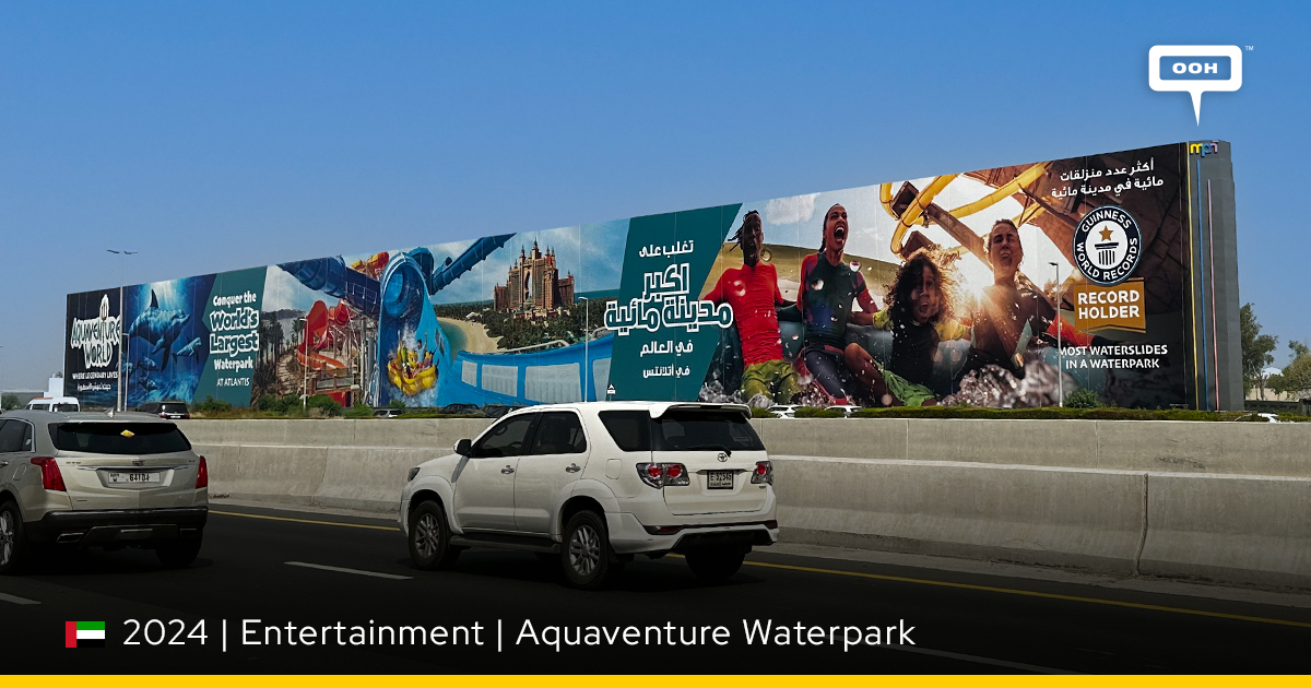 Aquadventure World Makes a Splash with New OOH Campaign in Dubai - INSITE OOH Media Platform
